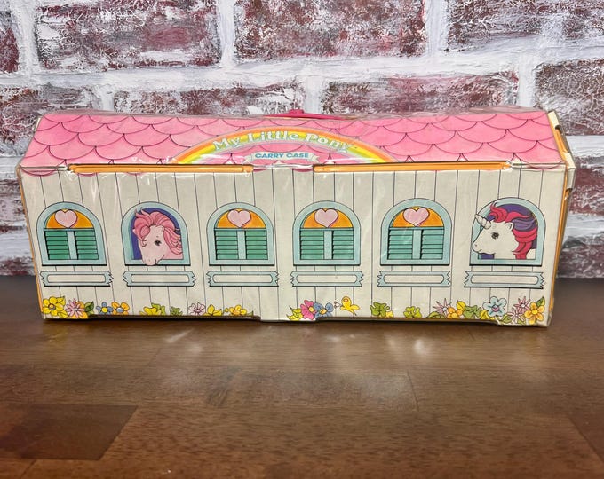 Vintage My Little Pony Carry Case - Etsy