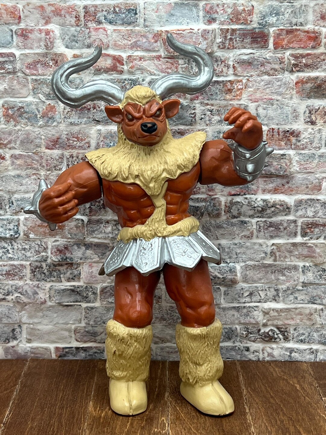 Vintage 1994 Mighty Morphin Power Rangers Slash and Block Minotaur - Etsy
