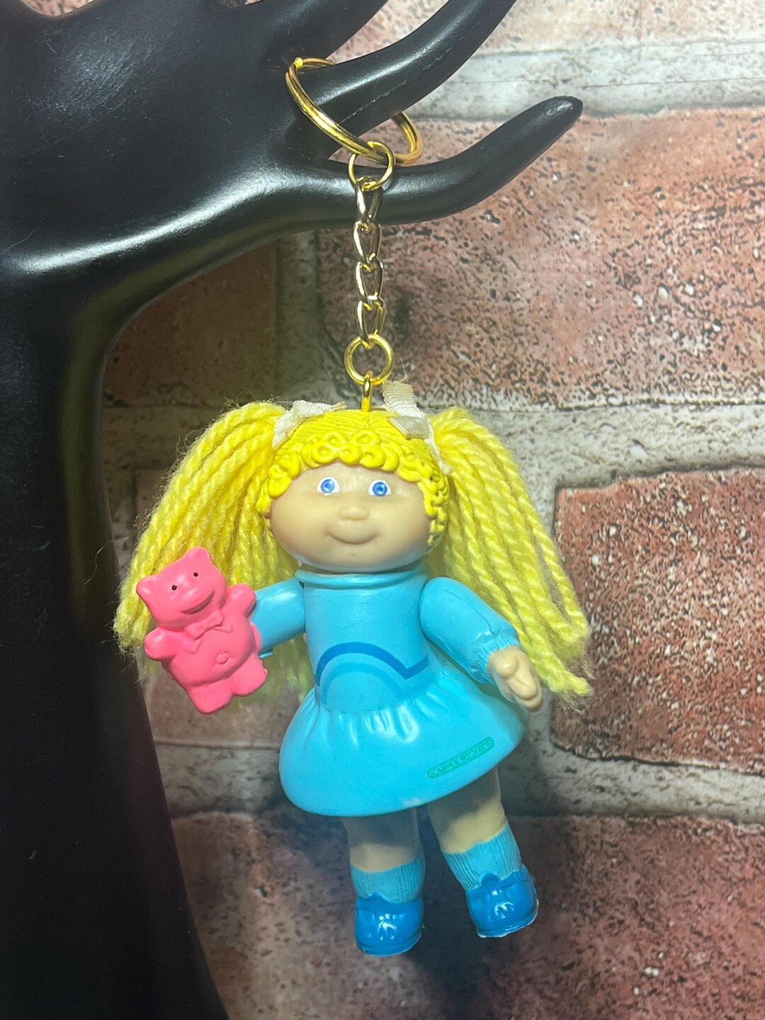 Vintage Posable Handmade Cabbage Patch Keychain - Etsy
