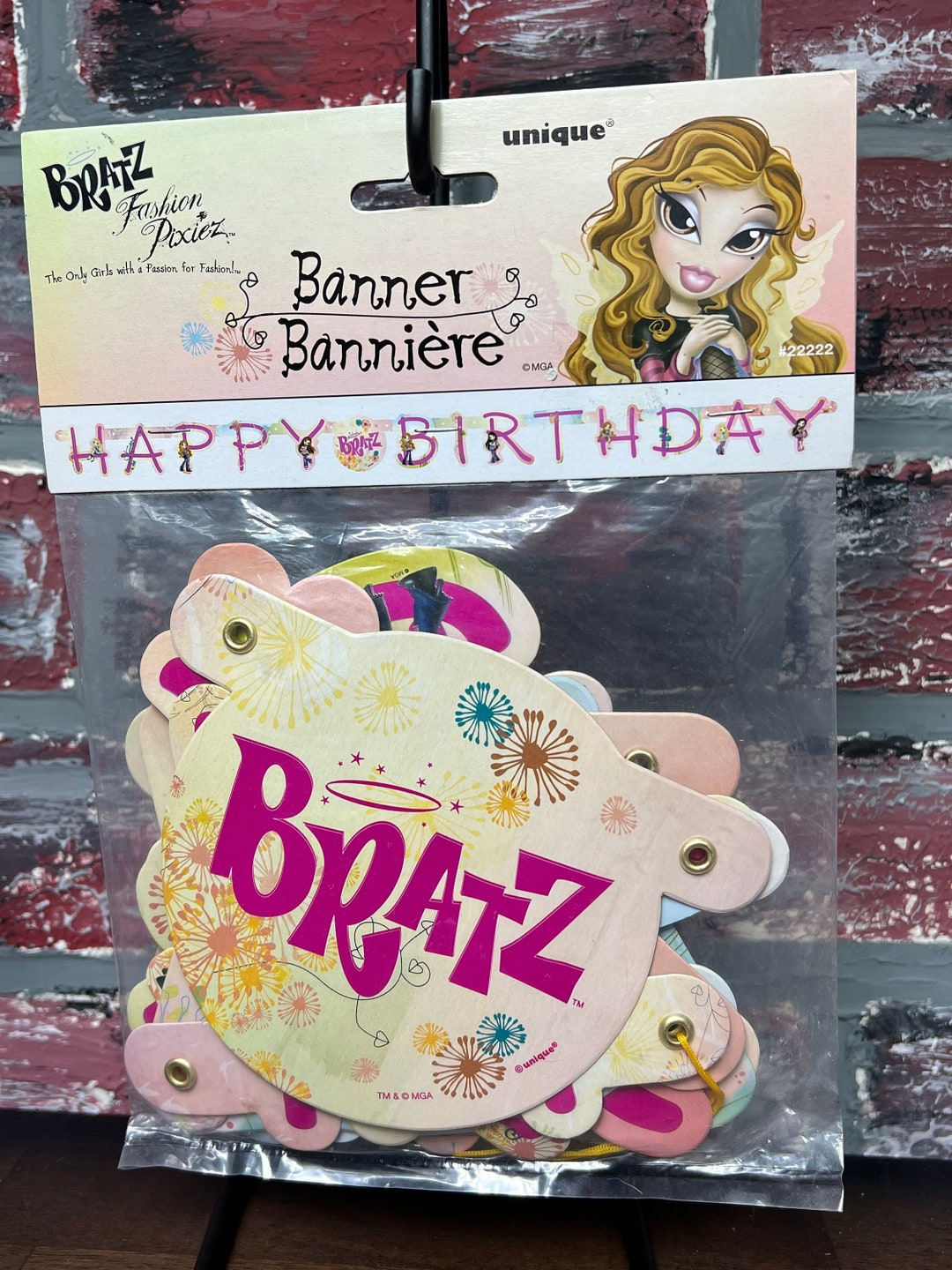 Vintage Bratz Birthday Banner NIP - Etsy