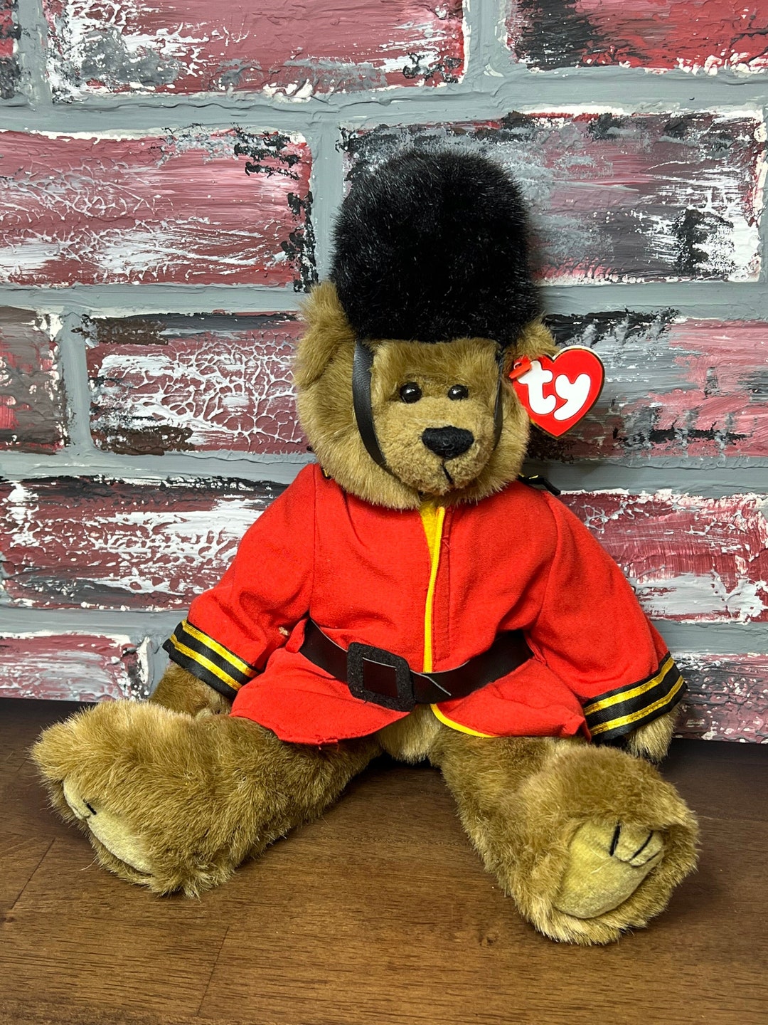 Vintage 1993 “malcolm” Bear TY Beanie Baby NWT - Etsy