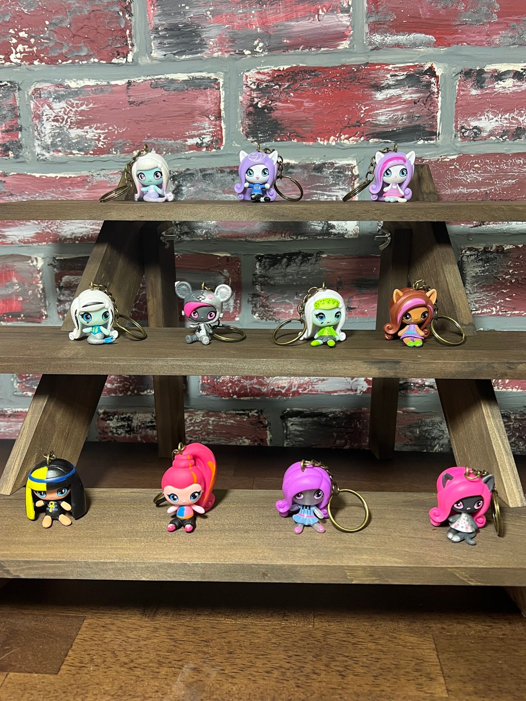 Monster High Doll Keychains - Etsy