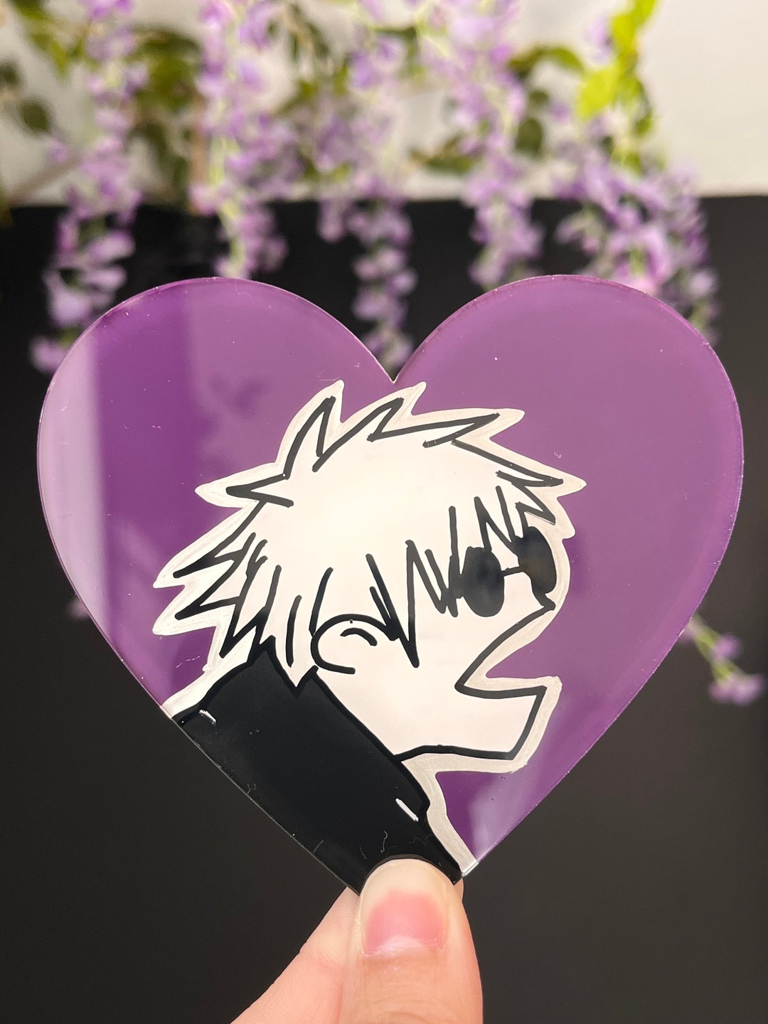 Gojo Heart Painting - Etsy