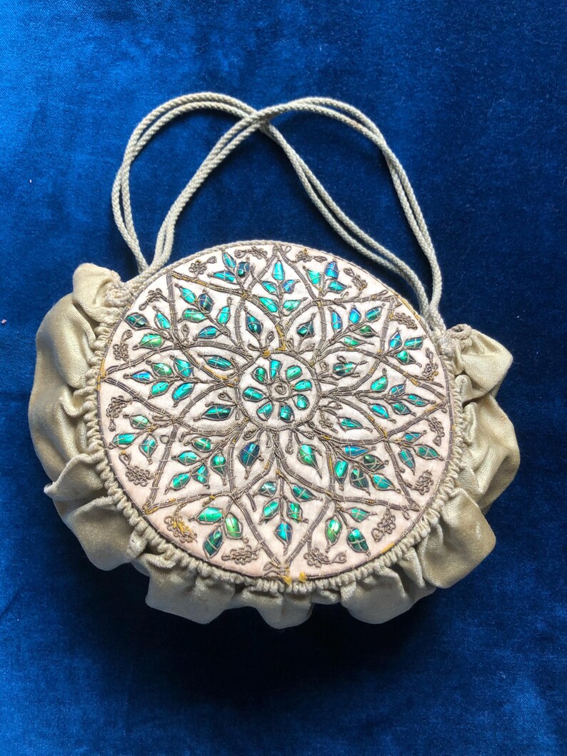 Vintage Purse Decorated With Beetle Wings - Etsy