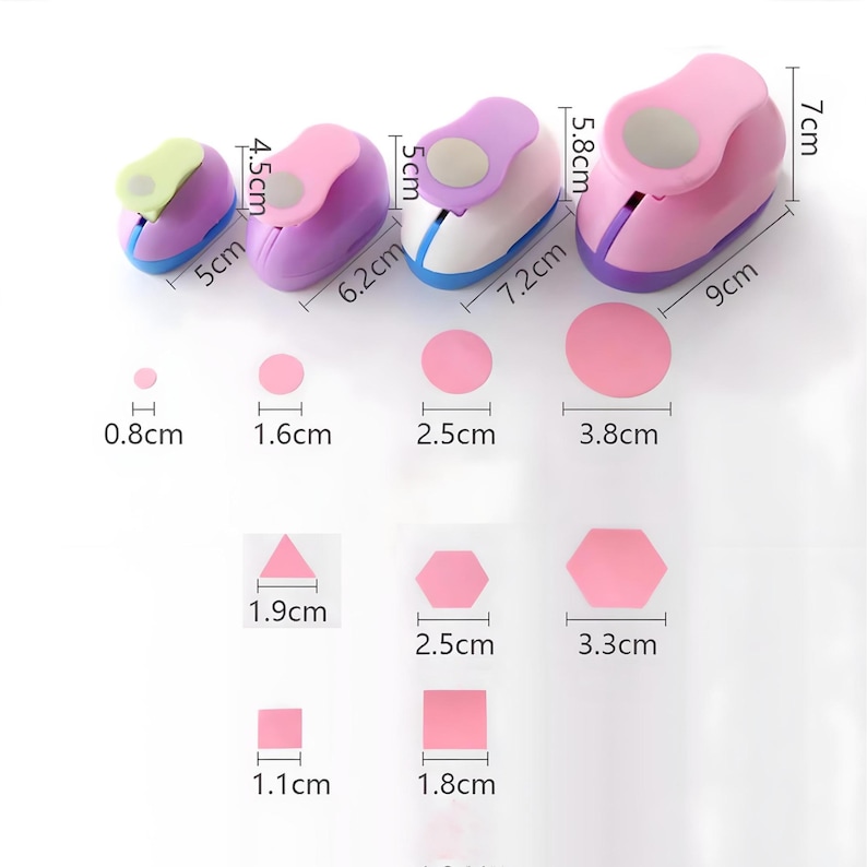 Hole Punch Shapes Paper Craft Card Making Tool Decoration - Etsy Australia