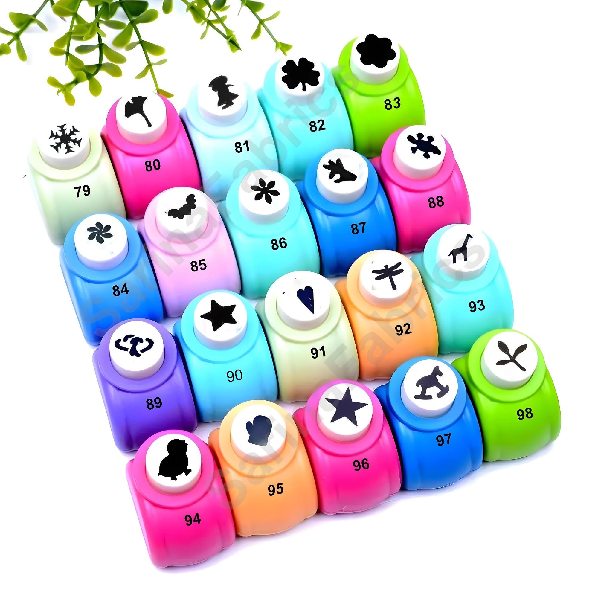 Mini Hole Punch Paper Craft Cutter - Over 70 Different Punch Shapes ...
