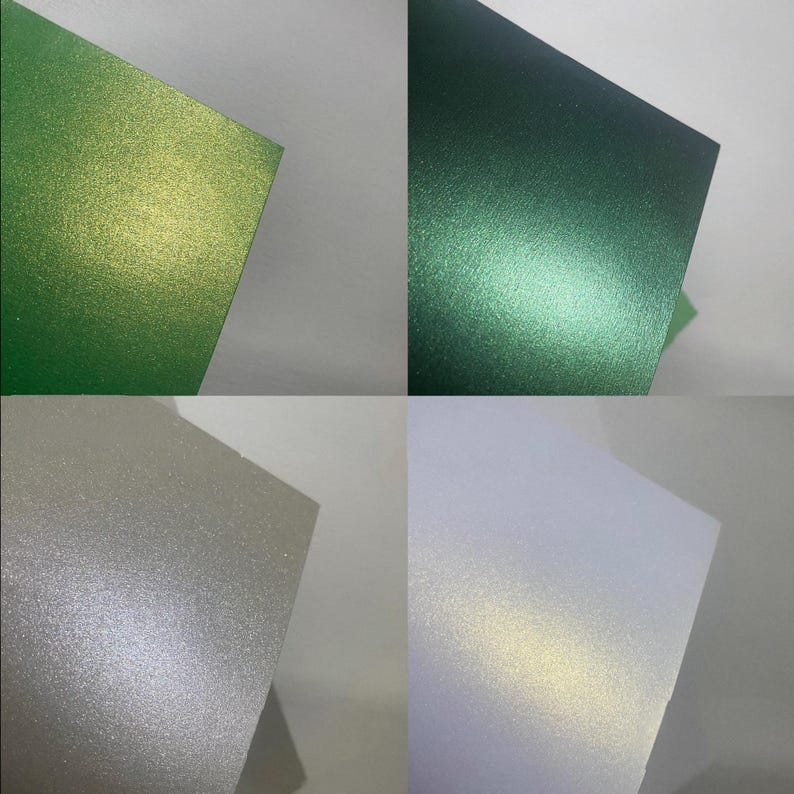 Cardstock Paper A4 A5 Pearlescent Sheets 120 Gsm - Etsy
