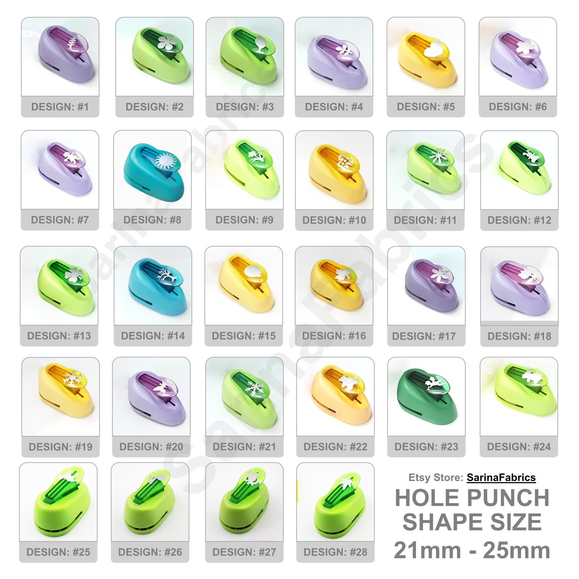 Hole Punch Cards Making Craft Tool DIY Journal Decoration - Etsy