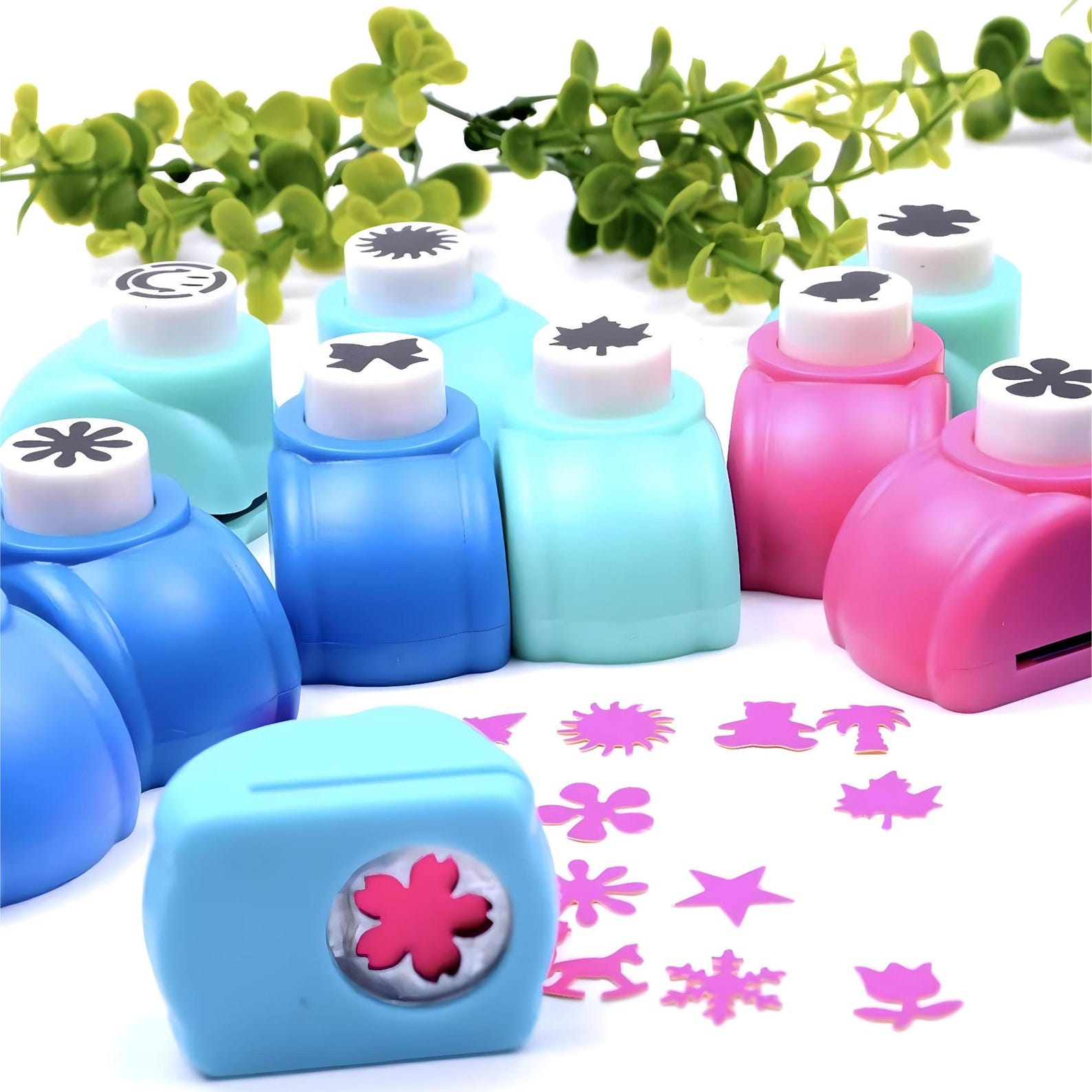 Mini Hole Punch Paper Craft Cutter - Over 70 Different Punch Shapes ...