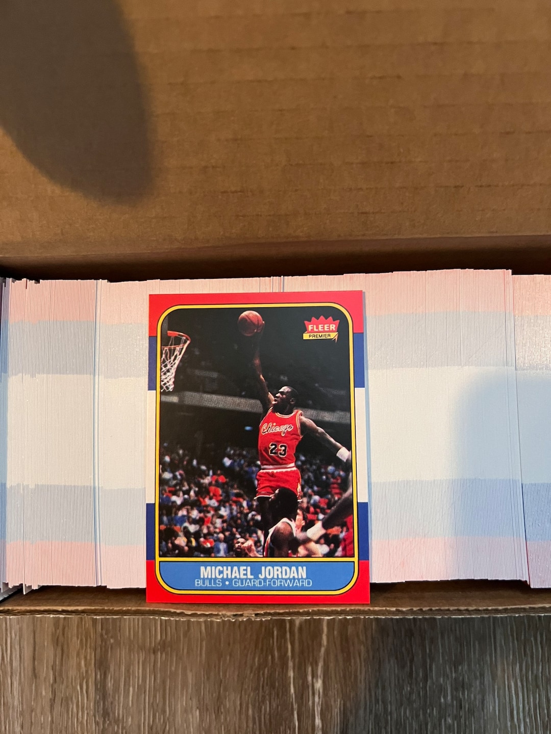 1986 Michael Jordan Fleer Rookie Card Reprint 660 Count - Etsy 1986 Michael Jordan Fleer Rookie Card Reprint 660 Count - Etsy