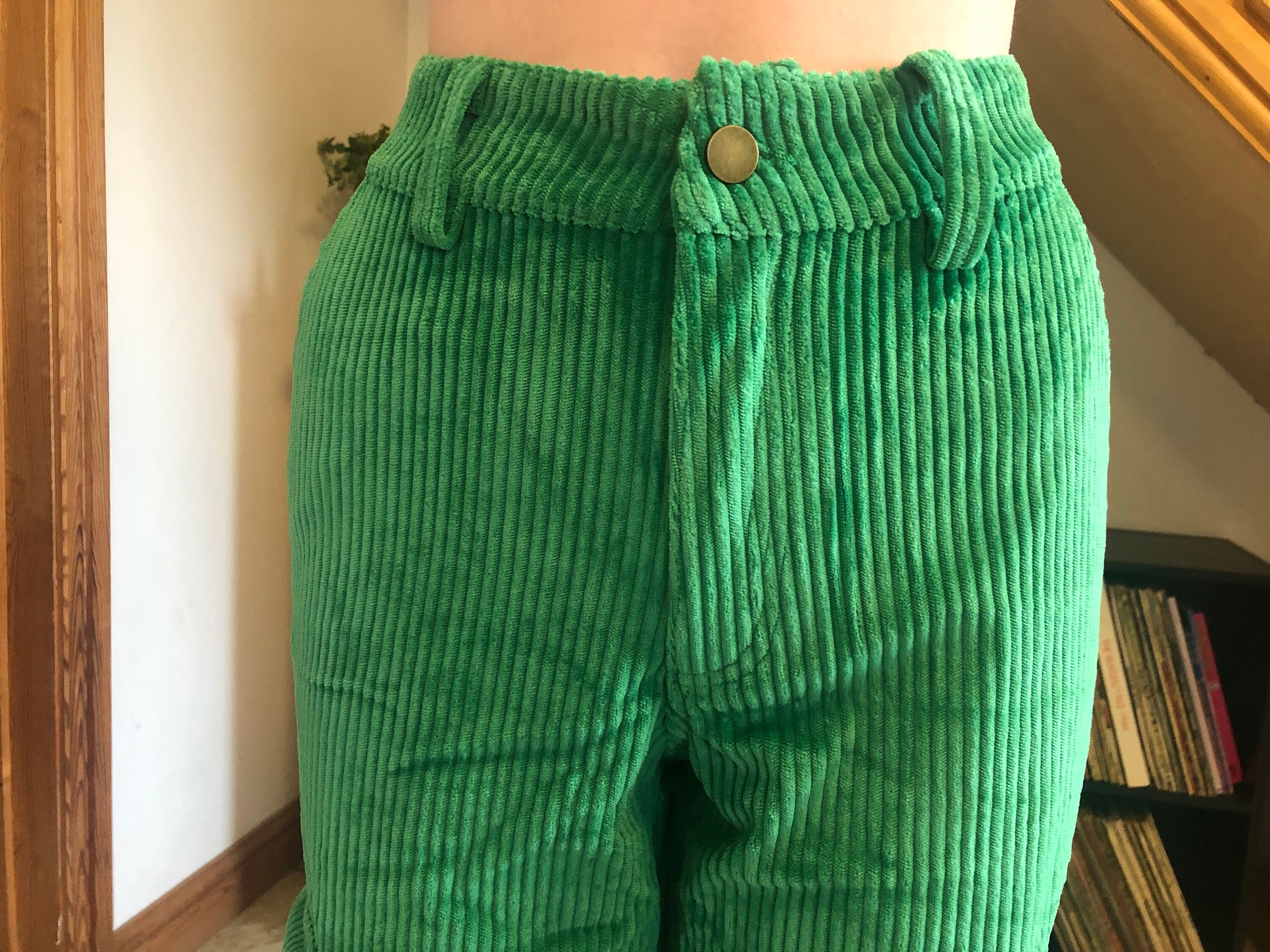 Green 80s 90s Style Cords - Etsy