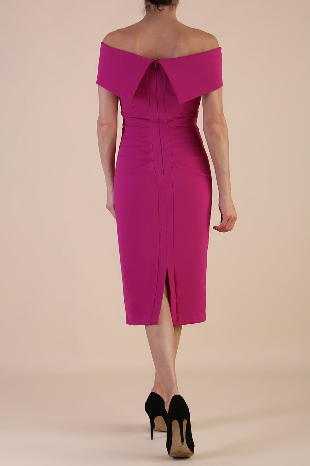 Pink Magenta Mother of the Bride / Groom, Wedding Guest Dress - Etsy