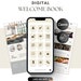 Minimal Neutral Digital Welcome Book, Welcome Book Template ...