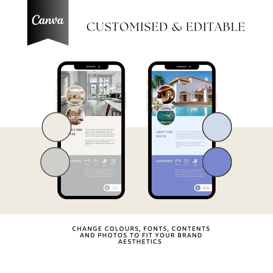 Minimal Neutral Digital Welcome Book, Welcome Book Template ...