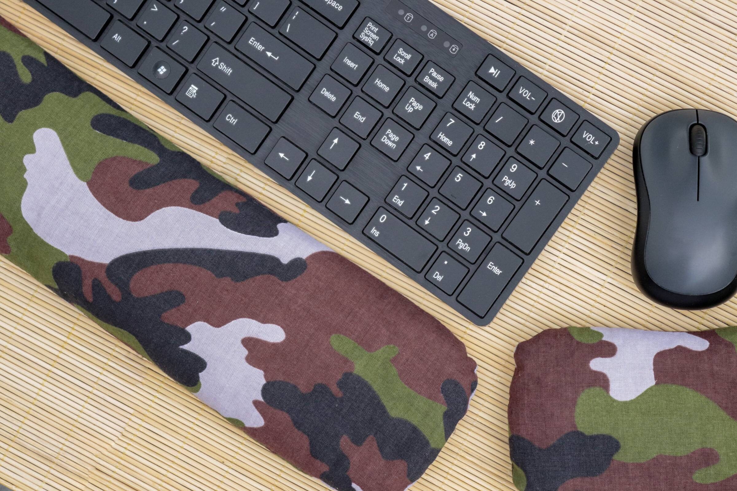 Wrist Rest, Mouse Wrist, Keyboard Wrist Handmade, Wrist Cushion, Office ...