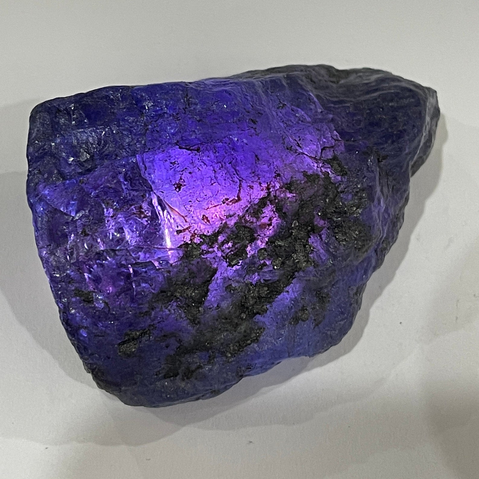 440 Carat Natural Big Purple Blue Tanzanite Rough Gemstone | Etsy
