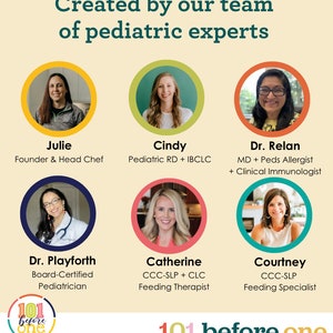 Baby-led Weaning Printed Guide & 101 Food Checklist From 101 Before One ...