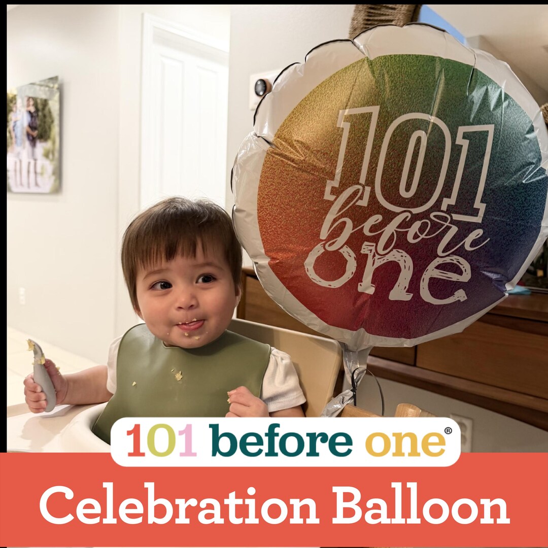 101 Before One Celebration Balloon - Etsy