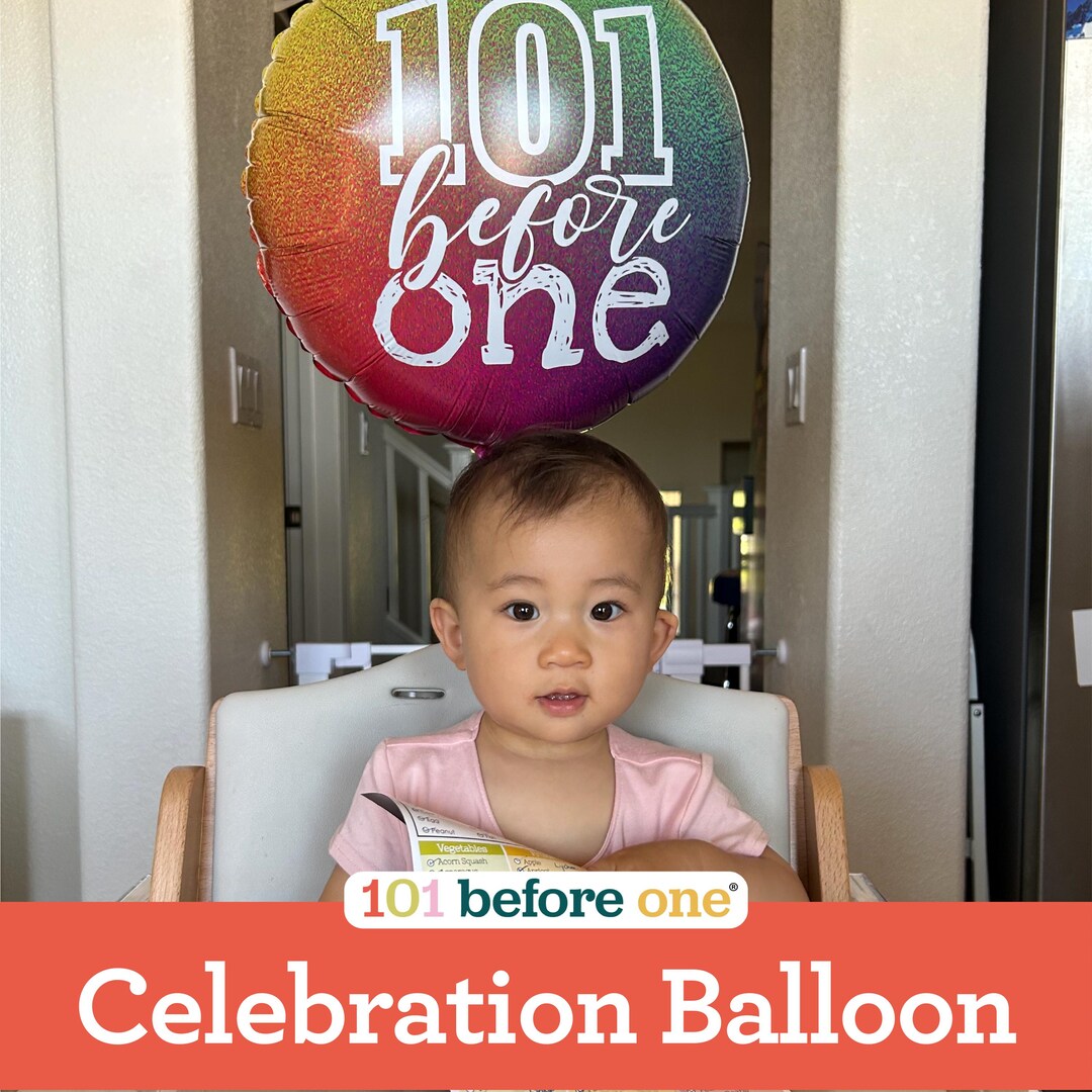 101 Before One Celebration Balloon - Etsy