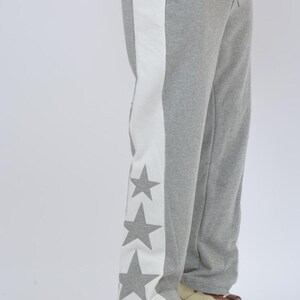 Streeetwear Sweatpants - Unisex Star Sweatpants, Black Star Sweatpants ...