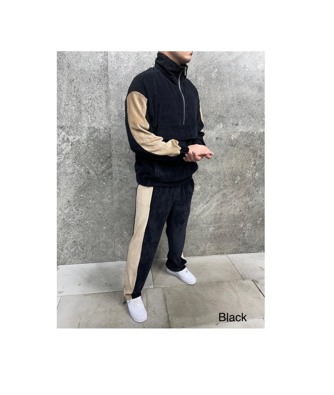 Streetwear Track Suit Sport Suit Men Men Tracking Walking - Etsy
