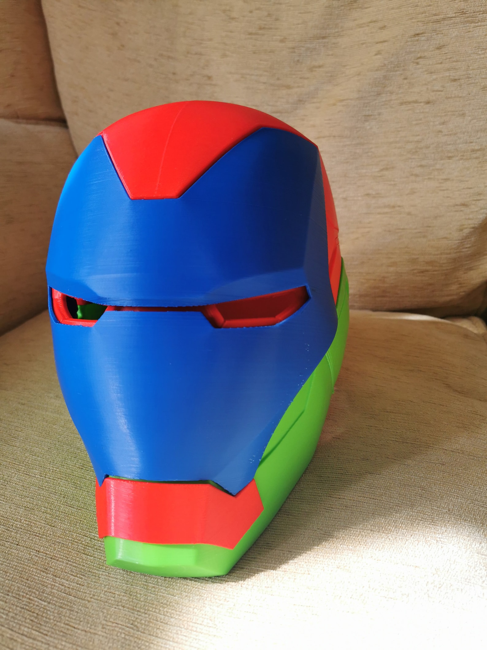 Raw 3d Print Iron Man Mark 85 From Avengers Endgame Helmet Etsy