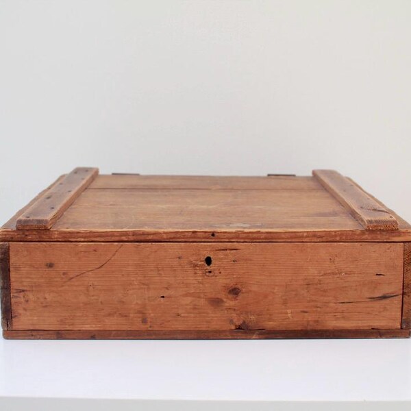 Vintage Wood Box - Etsy