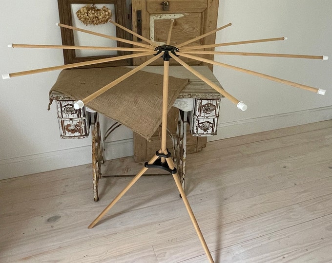 Vintage Collapsible Umbrella Clothes Drying Rack (portable Clothes ...