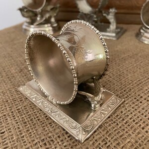 Antique Silver Napkin Rings Knickerbocker Silver Co 1800s 19thc ...