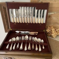 Solingen Silver Plated Cutlery Set, Romantic Dinner Cutlery, Vintage ...