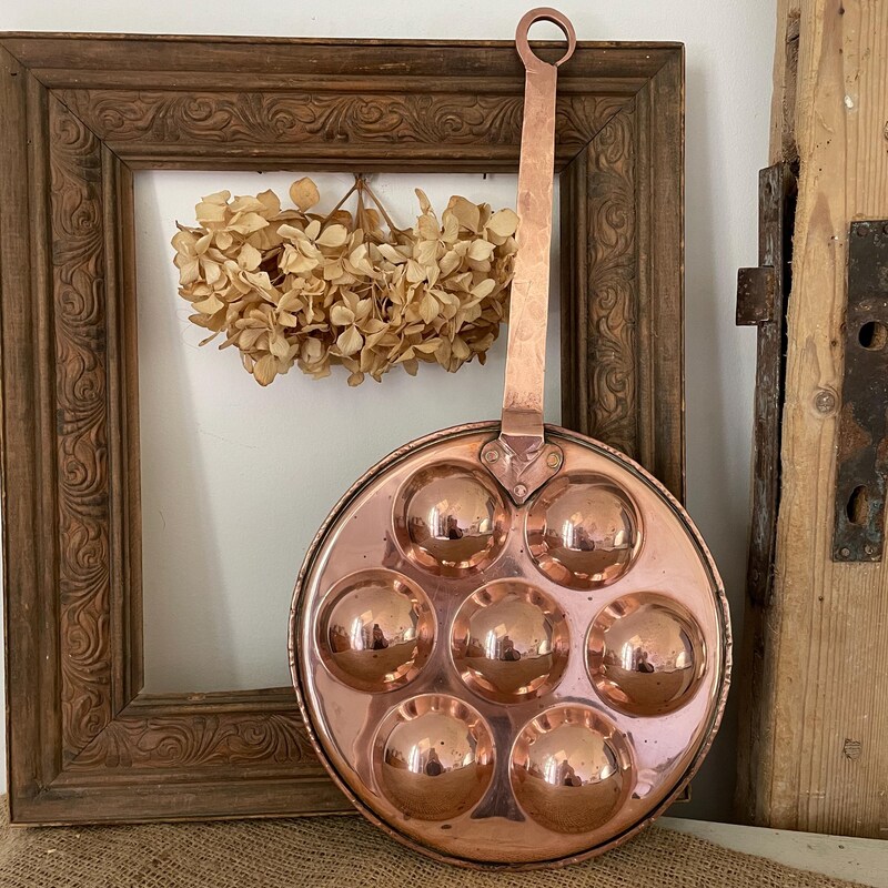 French Copper Pans - Etsy