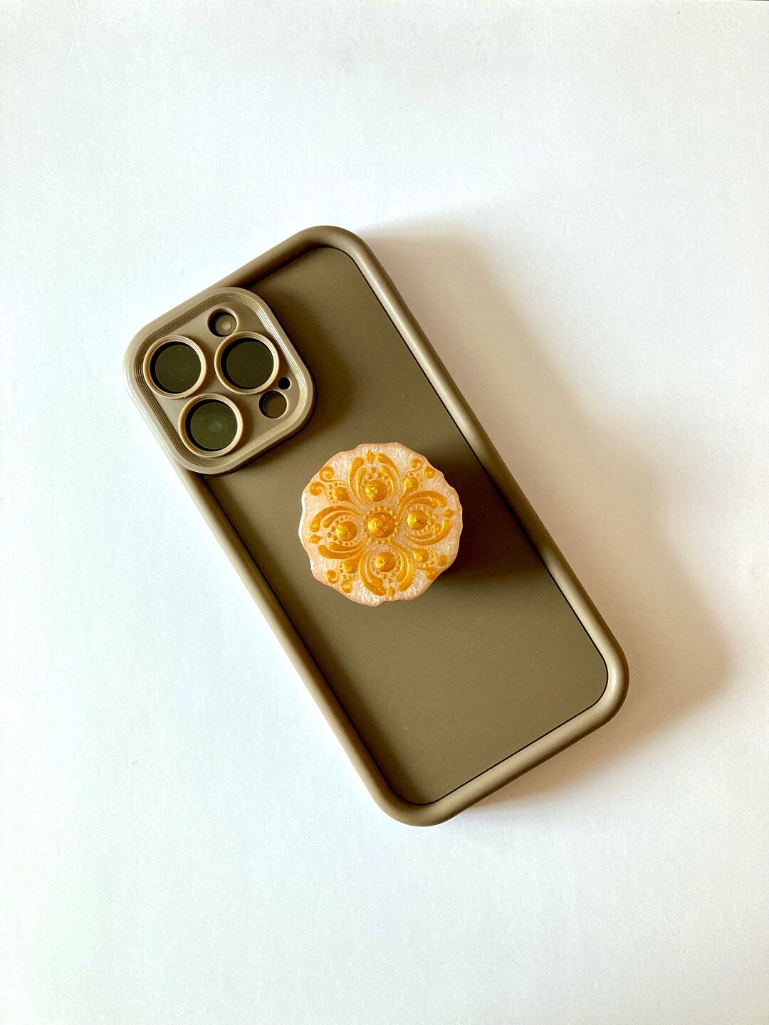 1.75" Inch Handmade Mandala Phone Grip/ Pop Socket - Etsy