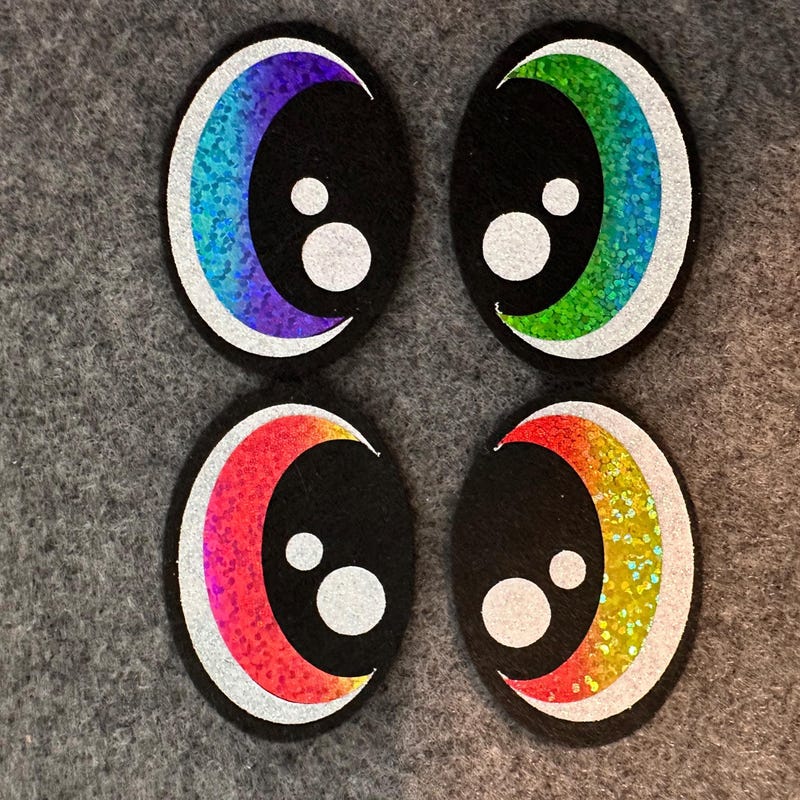 Labubu Rainbow Eyes - Etsy
