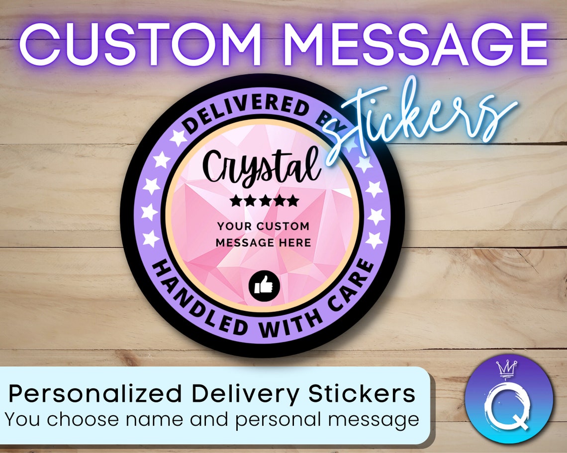 Custom Delivery Stickers for Gig Workers of Doordash Uber | Etsy