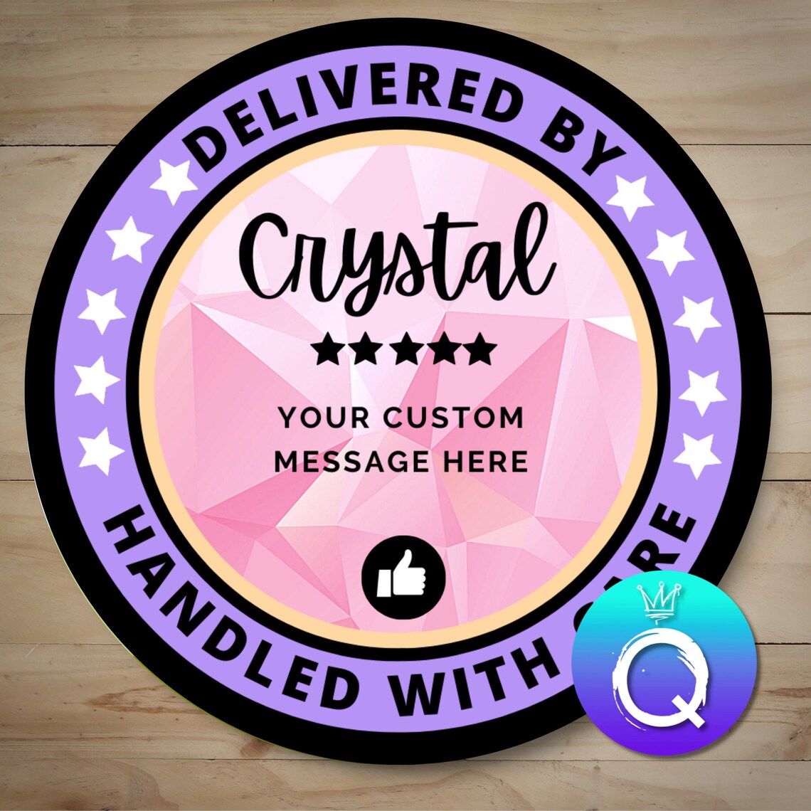 Custom Delivery Stickers for Gig Workers of Doordash Uber | Etsy