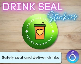 Drink Stickers Doordash - Etsy