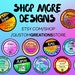 Thank You Stickers for Gig Workers, Small Business, Side Hustle ...