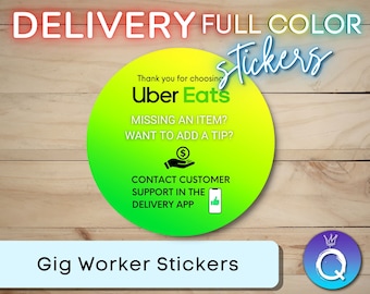 Uber Eats Weekly Tracker Table, Functional Label Planner Stickers, FUN ...