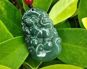 Jade Rat Necklace | Etsy