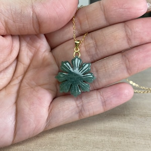Green Jade Filipino Sun Necklace, Philippines Sun Pendant Jewelry ...