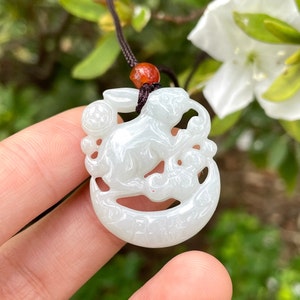 Year of the Rabbit 2023 Real Jade Bunny Chinese Zodiac Rabbit - Etsy