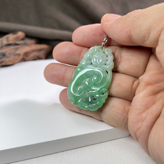 Lucky jade necklace store