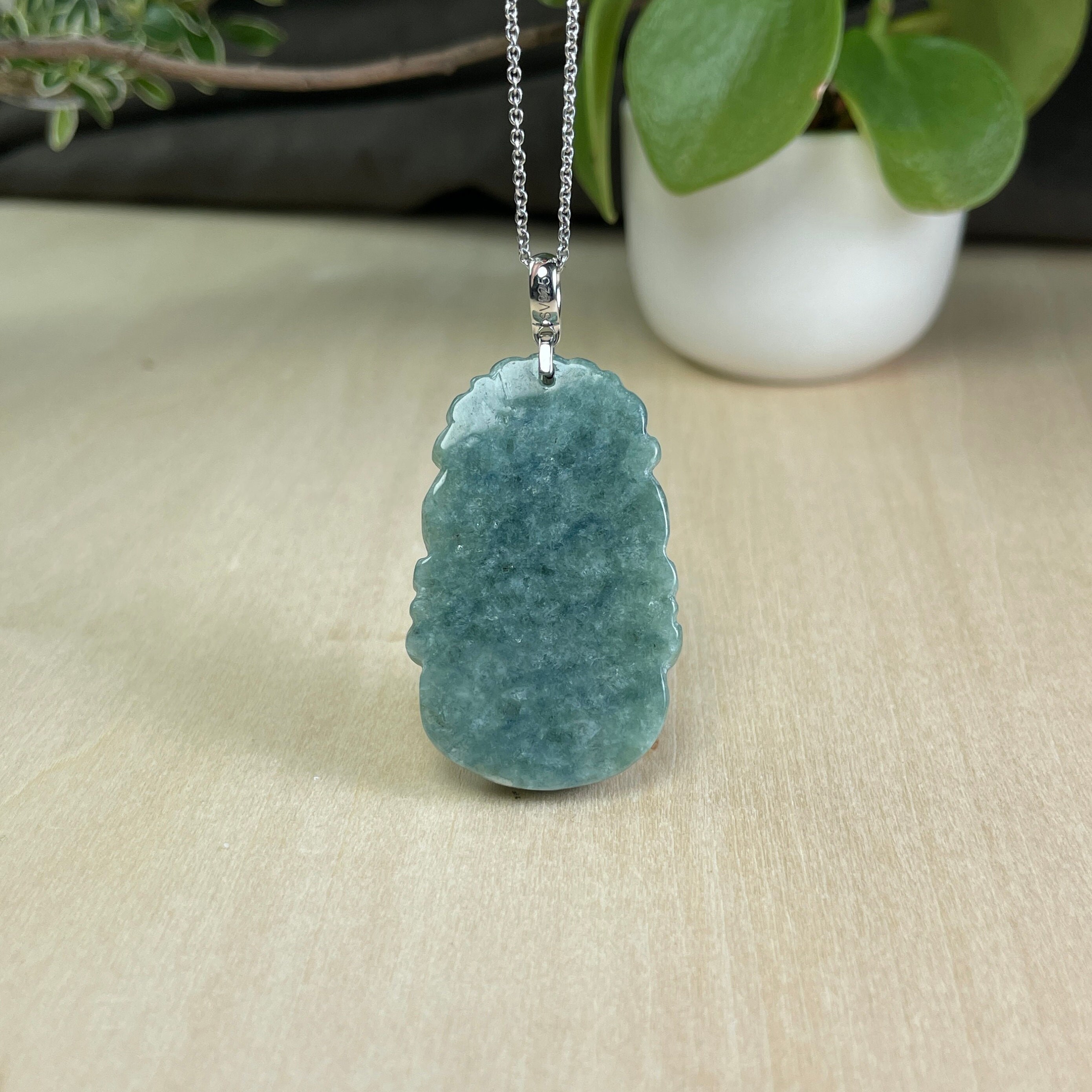 Real Jade Snake Necklace, Year of the Serpent Pendant, Chinese Zodiac ...