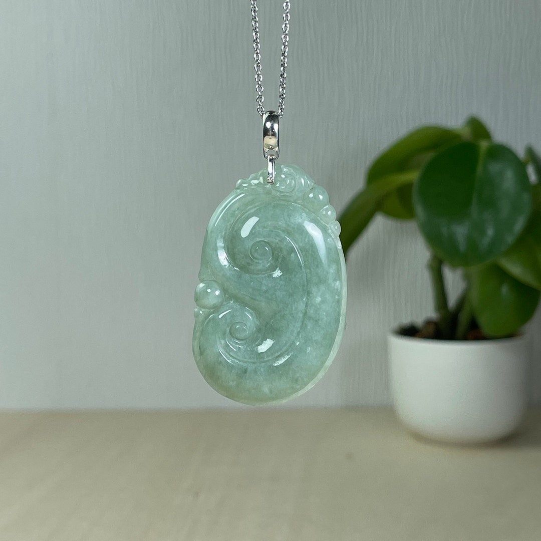 Collar de jade auténtico, símbolo de la suerte de la tradición china ...