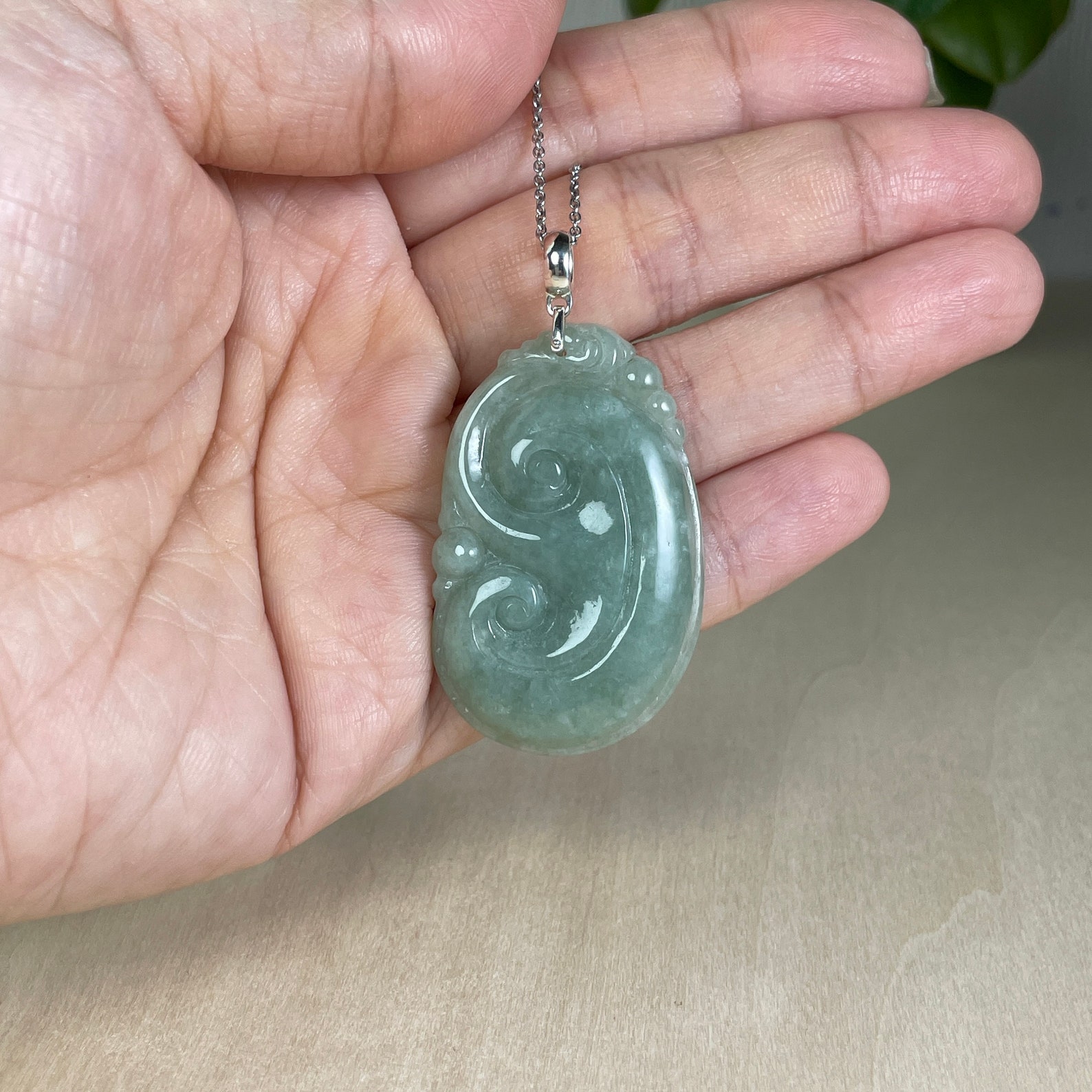 Collar de jade auténtico, símbolo de la suerte de la tradición china ...