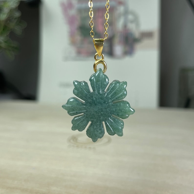 Green Jade Filipino Sun Necklace, Philippines Sun Pendant Jewelry ...