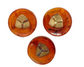 Tortoise Shell Shank Button - Etsy