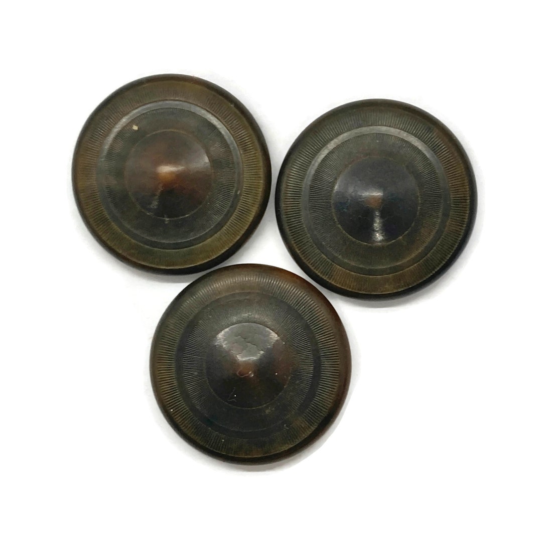 3 Vintage Green Vegetable Ivory Whistle Buttons 1 1/8 - Etsy