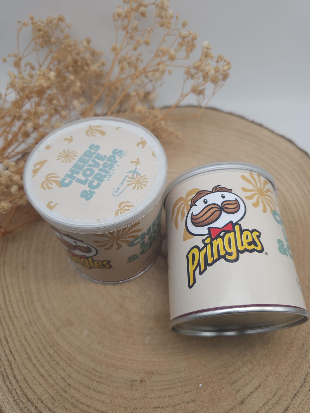 Personalized Pringles Jar, Birthday, Wedding, Baptism, Baby Shower - Etsy