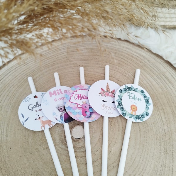 Personalized Straw - Etsy